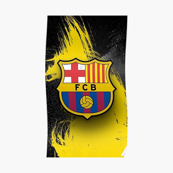 "fcb" Poster for Sale by syadan | Redbubble