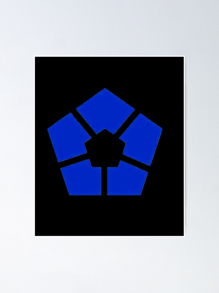 " blue lock logo " Poster for Sale by anime world ⭐⭐⭐⭐⭐ | Redbubble