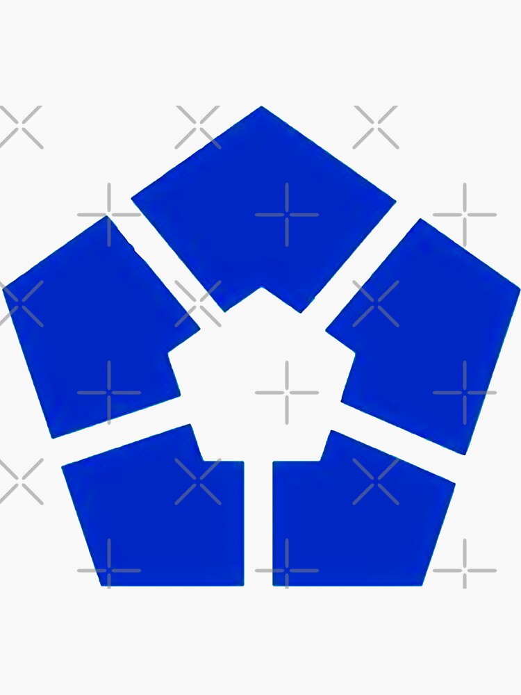 Pegatina « logotipo de candado azul» de MohamedATouil | Redbubble