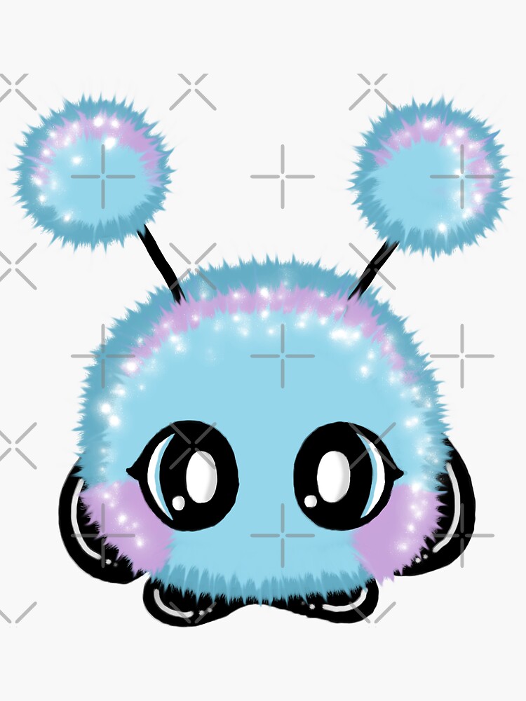 "cute Mimi Monster Kawaii" Sticker for Sale by Pezi-Creation | Redbubble