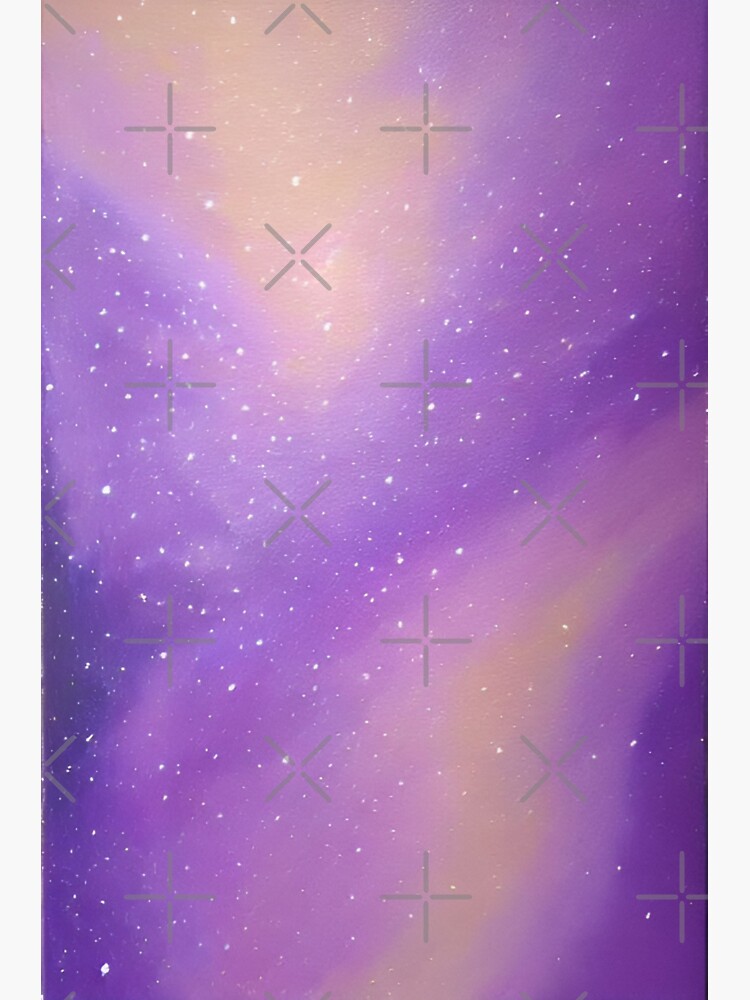 "Purple Cosmos" Sticker for Sale by aqous5 | Redbubble