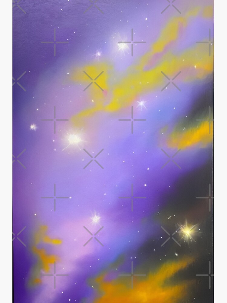 Purple Starry Skies Premium Matte Vertical Poster sold by Yak Holy ...