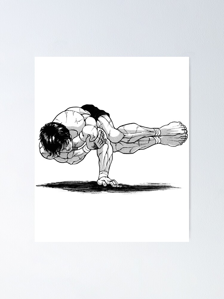 "Baki Hand Pose - Baki the Grappler" Poster for Sale by Umbozuwear ...