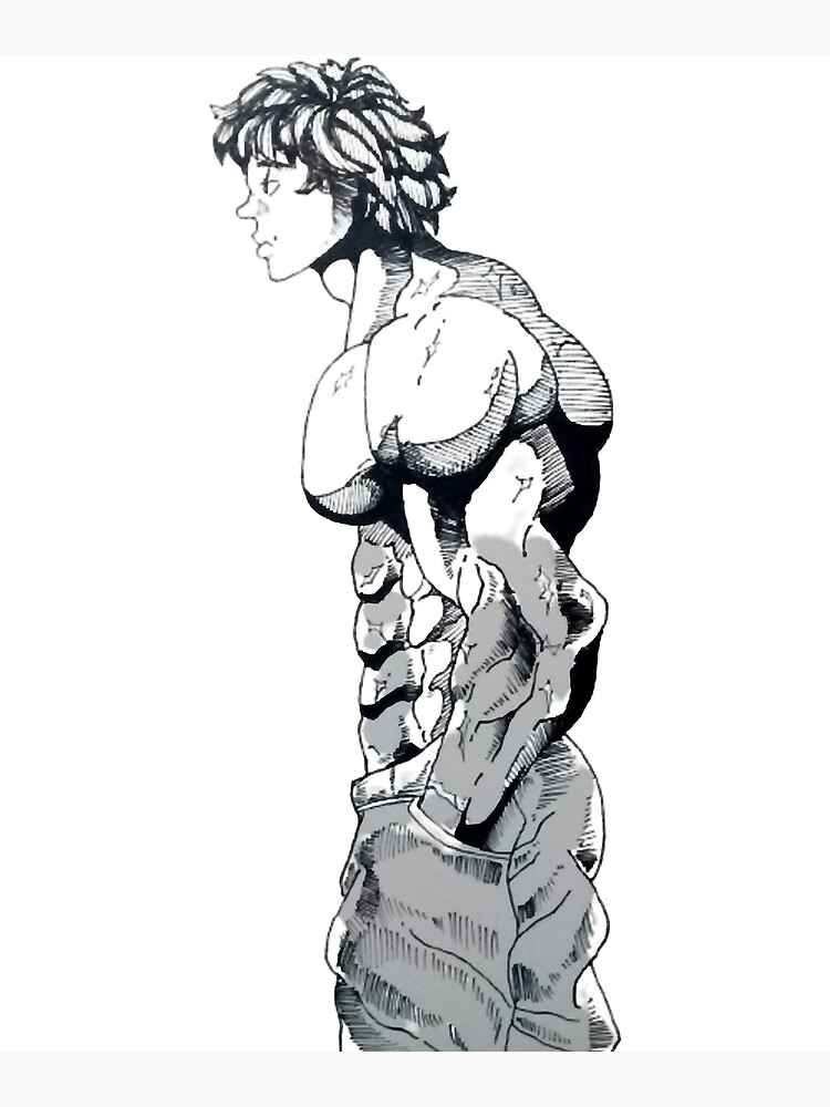 "baki hanma pose " Art Print for Sale by Umbozuwear | Redbubble