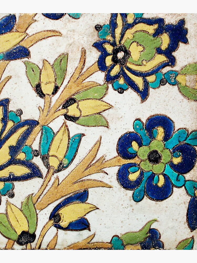 "Iranian tile" Sticker for Sale by Taniahshop | Redbubble