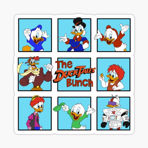 "Ducktales Box" Sticker for Sale by CoppockShop | Redbubble
