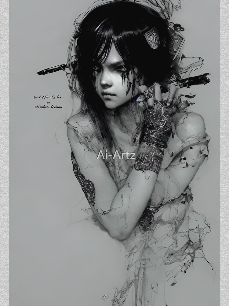 "Mädchenblick der Rache" T-Shirt von Ai-Artz | Redbubble