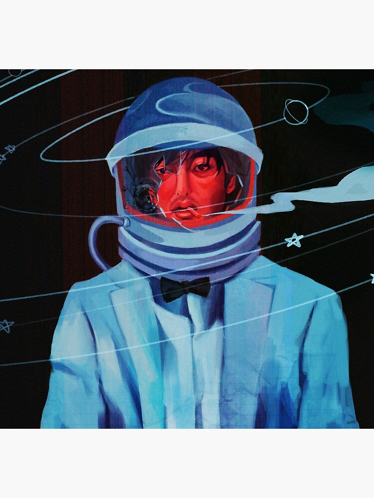 "astronot" Sticker for Sale by vincentgixsel | Redbubble