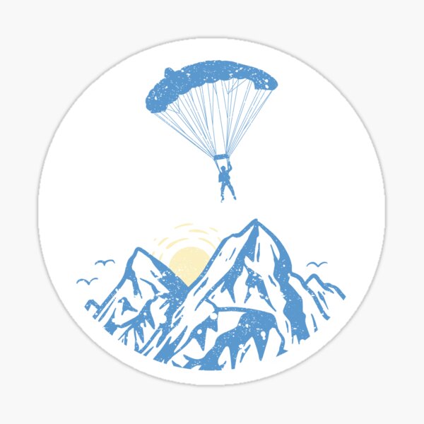 "Cool Funny Skydiving Lover Skydiver" Sticker for Sale by Yanyo | Redbubble