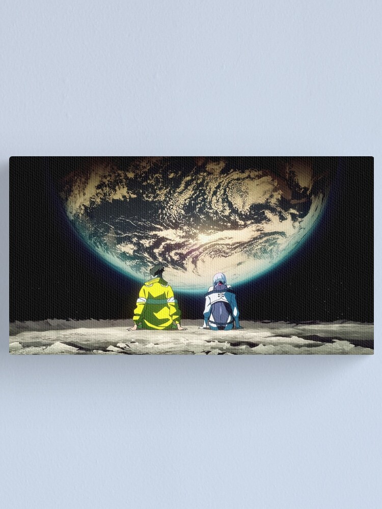 "The David and Lucy full moon I "Cyberpunk Edgerunners" Poster" Canvas ...