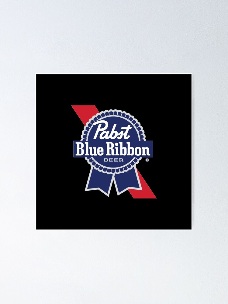 "PBR. Pabst Blue Ribbon" Poster for Sale by iliavern | Redbubble