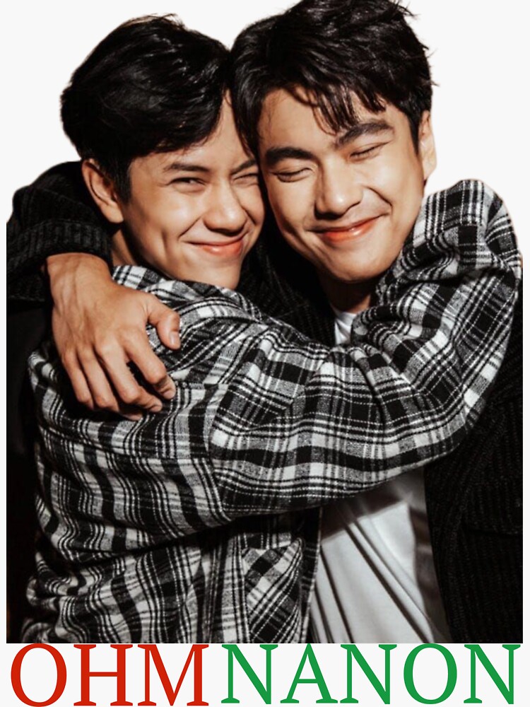 "OhmNanon - GMMTV" Sticker for Sale by g-fullsun03 | Redbubble