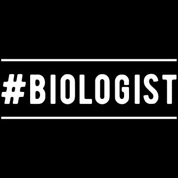 "Biology Biologist Tag" Sticker for Sale by NestaReign | Redbubble