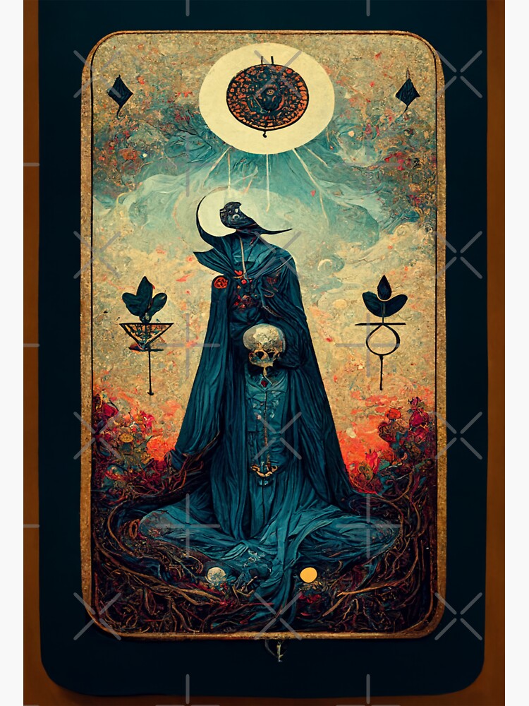 "Tarot Inspired Art" Sticker for Sale by FelixSaves | Redbubble