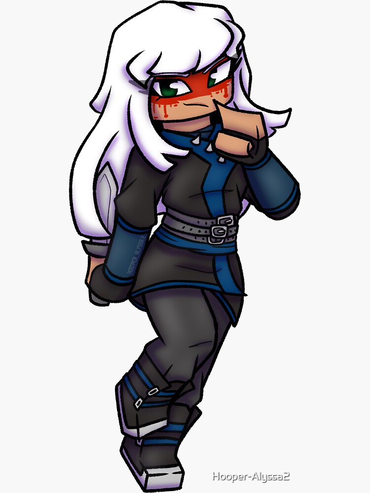 "The Quiet One" Sticker for Sale by Hooper-Alyssa2 | Redbubble