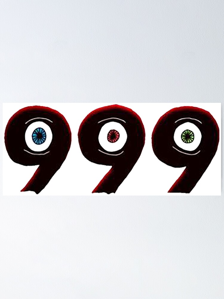 "nine nine nine logo" Poster for Sale by kuatsapriadi | Redbubble