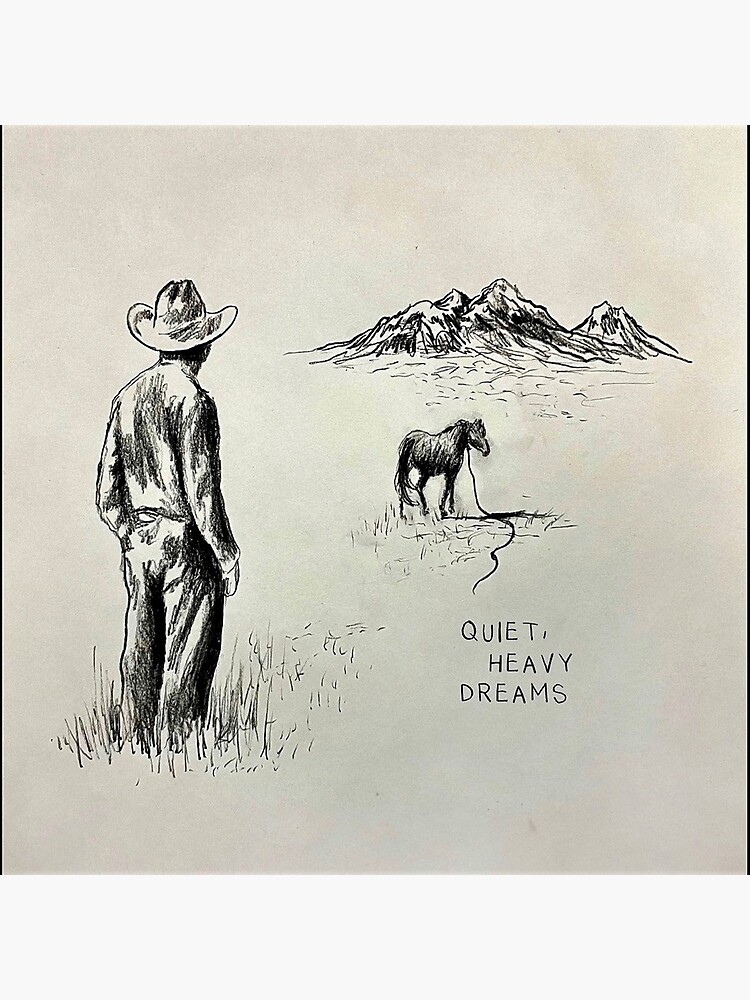 "Quiet heavy dreams" Poster for Sale by DamyantiArt | Redbubble