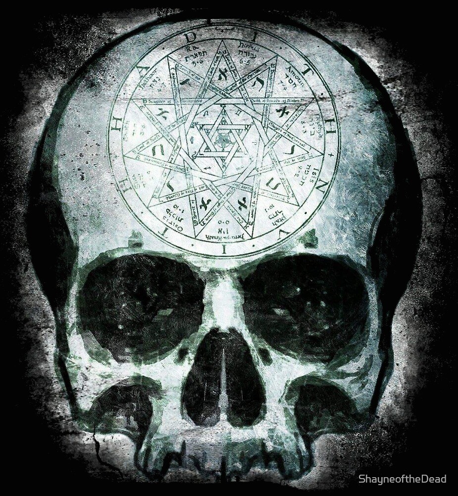 "Occult Skull" by ShayneoftheDead | Redbubble