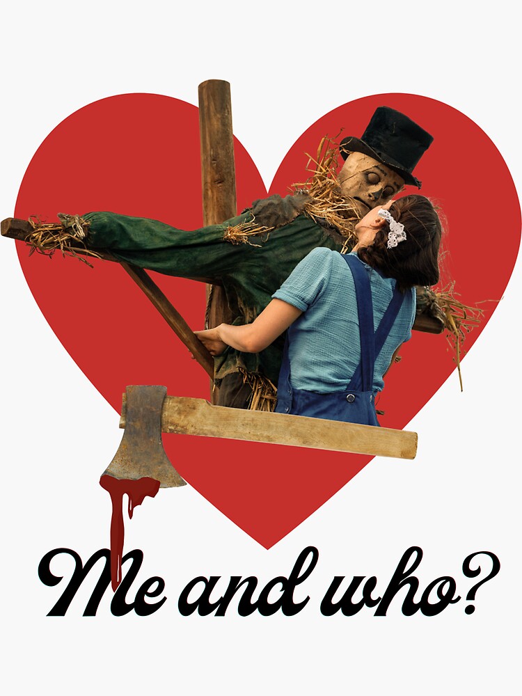 "PEARL MOVIE SCARECROW A24" Sticker for Sale by jessberghan | Redbubble