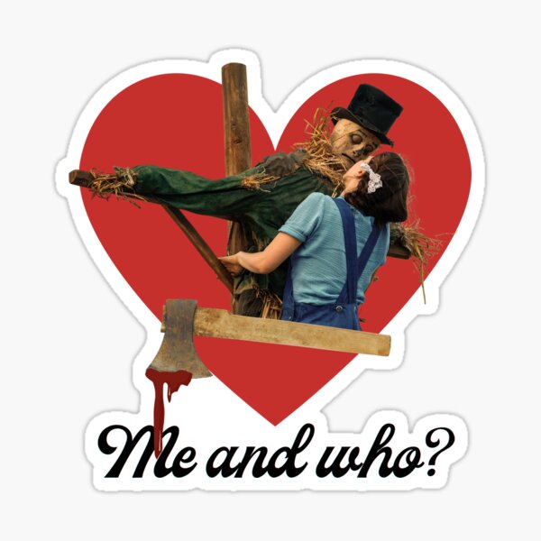 "PEARL MOVIE SCARECROW A24" Sticker for Sale by jessberghan | Redbubble