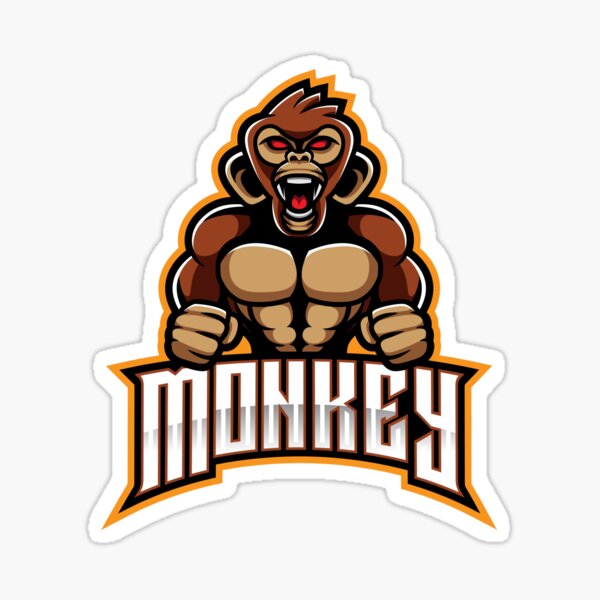 "MONKEY PNG" Sticker for Sale by WOLFFOLINS | Redbubble