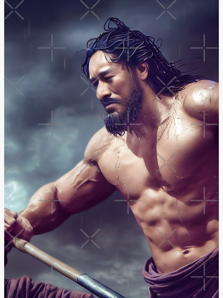 "3 Sisters - Bodyguard Yohan Portrait in 3D Rendering" Sticker for Sale ...