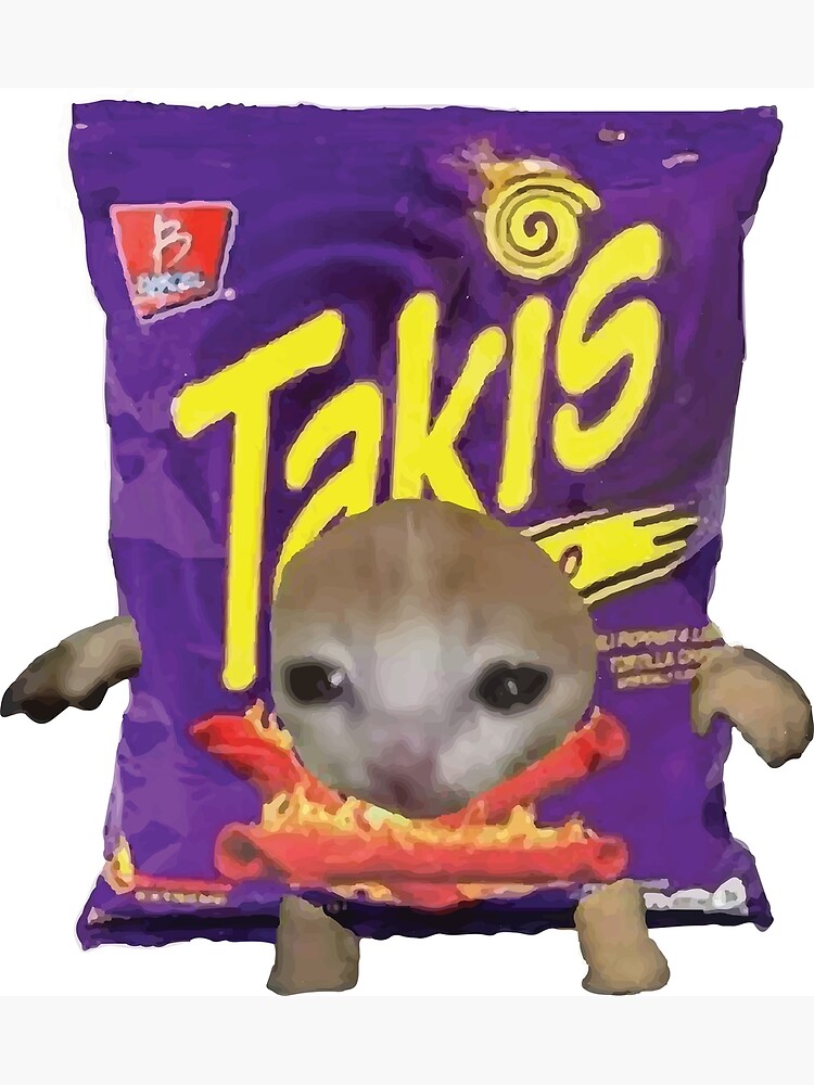"takis cat" Poster for Sale by anishadinesh | Redbubble