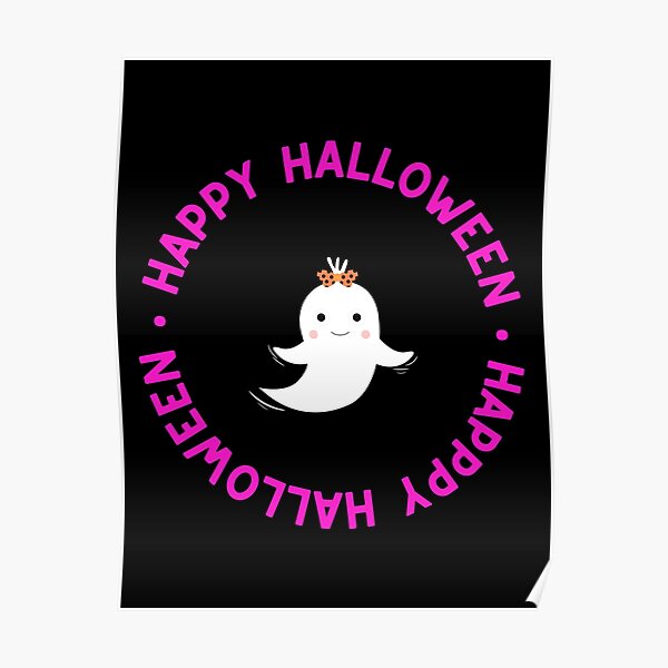 "happpy halloween 2022" Poster for Sale by ASLI-SH | Redbubble