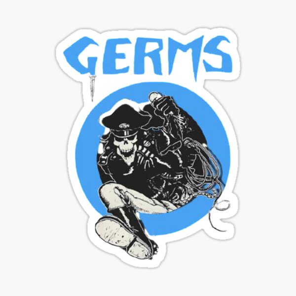 "The Germs Band Logo Classic T-Shirt" Sticker for Sale by ...