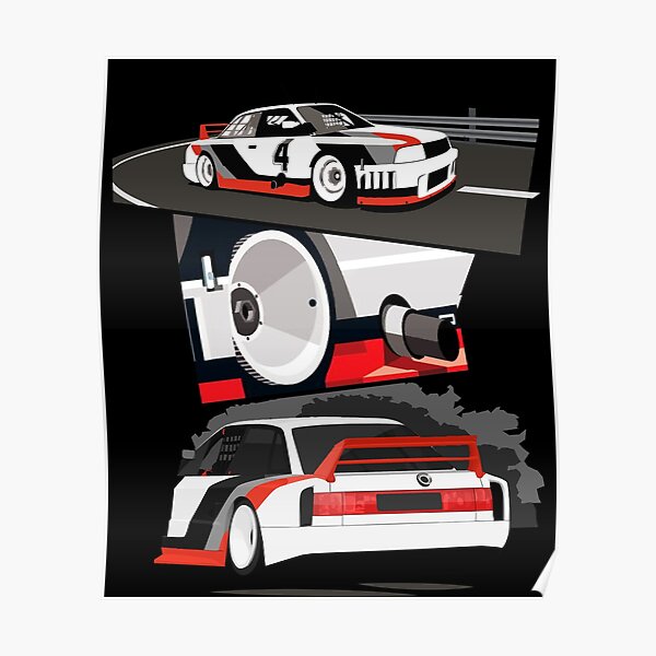 "IMSA GTO Classic Race Car - Oldtimer Car" Poster for Sale by ...