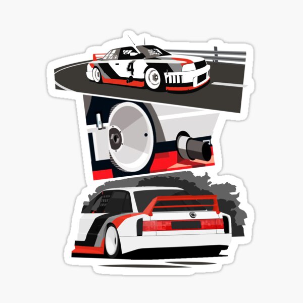 "IMSA GTO Classic Race Car - Oldtimer Car" Sticker for Sale by ...