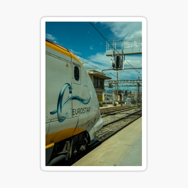 "Eurostar at Marseille" Sticker for Sale by hawkie | Redbubble