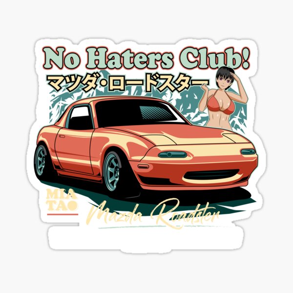 "Miata" Sticker for Sale by cungtudaeast | Redbubble