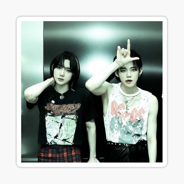 "Beomgyu x Yeonjun" Sticker for Sale by GinkgoLia | Redbubble