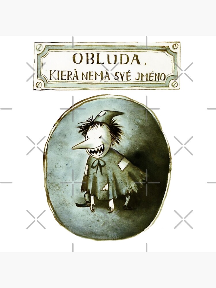 "obluda která nemá své jméno" Poster for Sale by Aeyssa | Redbubble
