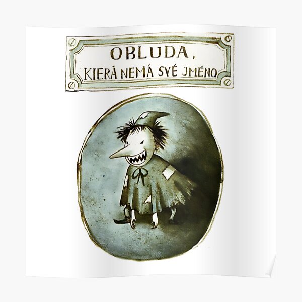 "obluda která nemá své jméno" Poster for Sale by Aeyssa | Redbubble