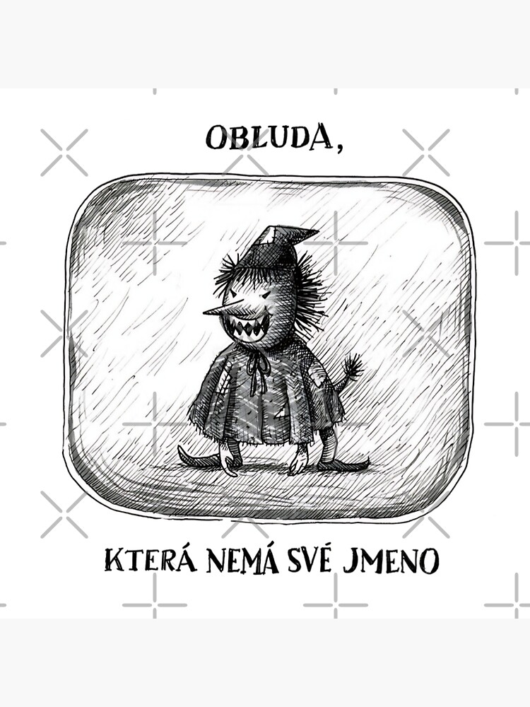 "obluda která nemá své jméno" Poster for Sale by Aeyssa | Redbubble