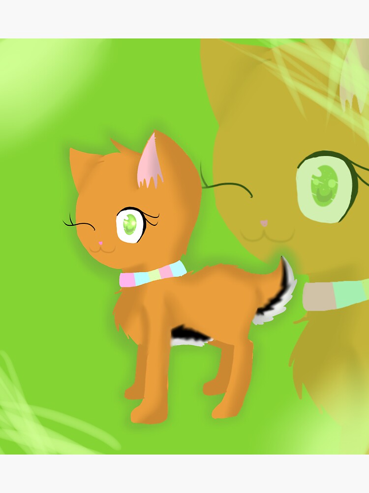 "Blinking Cat" Sticker for Sale by Tamyez | Redbubble