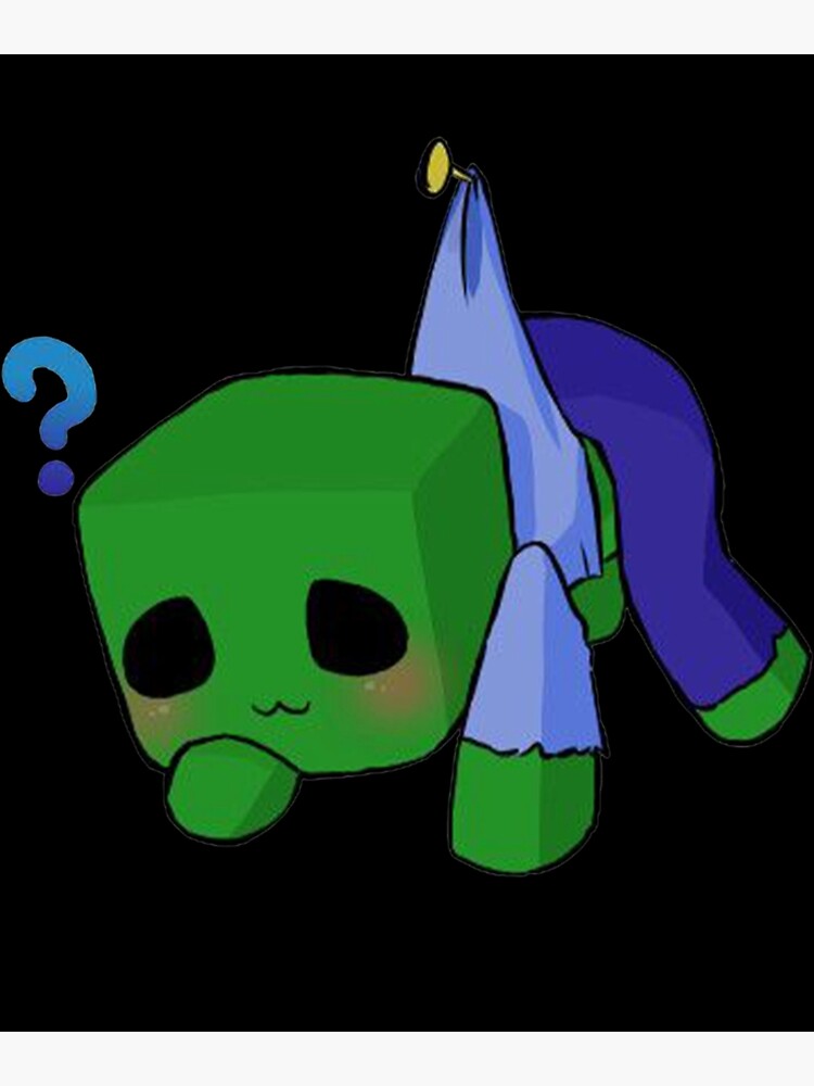 "Minecraft Baby Zombie" Poster for Sale by SisterBecker | Redbubble