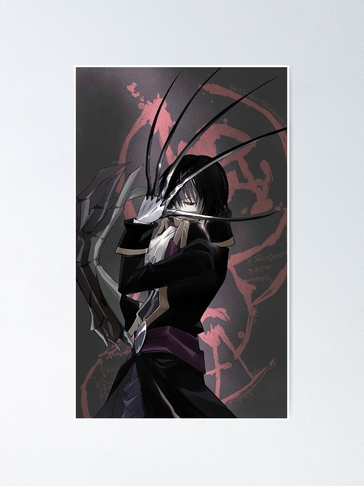 "Diablo | Slime Datta-Ken Tensei Shitara" Poster for Sale by anamokeita ...