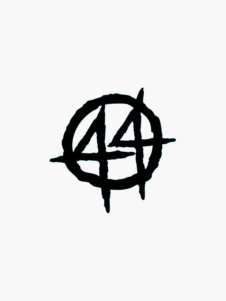 "44phantom 44 sticker with blue outline" Sticker for Sale by ...