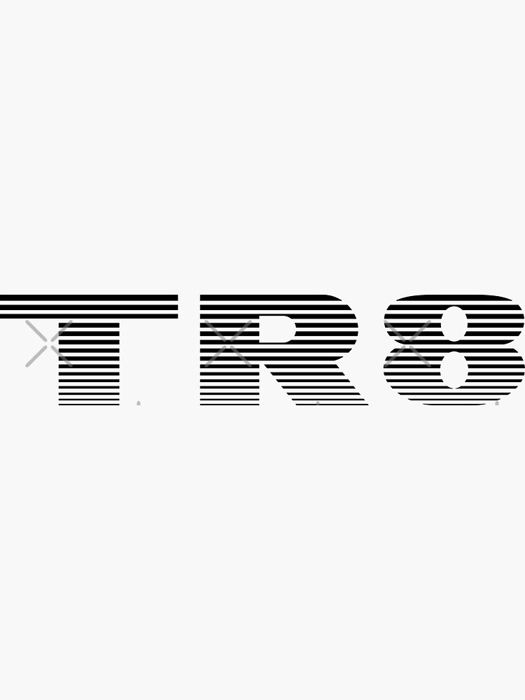"Triumph TR8 Logo - Black" Sticker for Sale by CellularSong | Redbubble