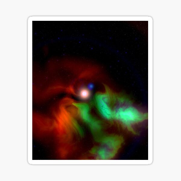 "Galaxy Nebula " Sticker for Sale by SpaceRipple | Redbubble