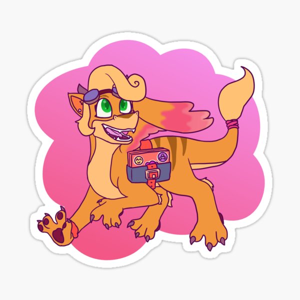 "Dragon Coco" Sticker for Sale by Iscopeeee | Redbubble