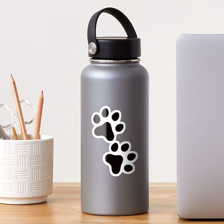 "Paws sticker" Sticker for Sale by Mhea | Redbubble