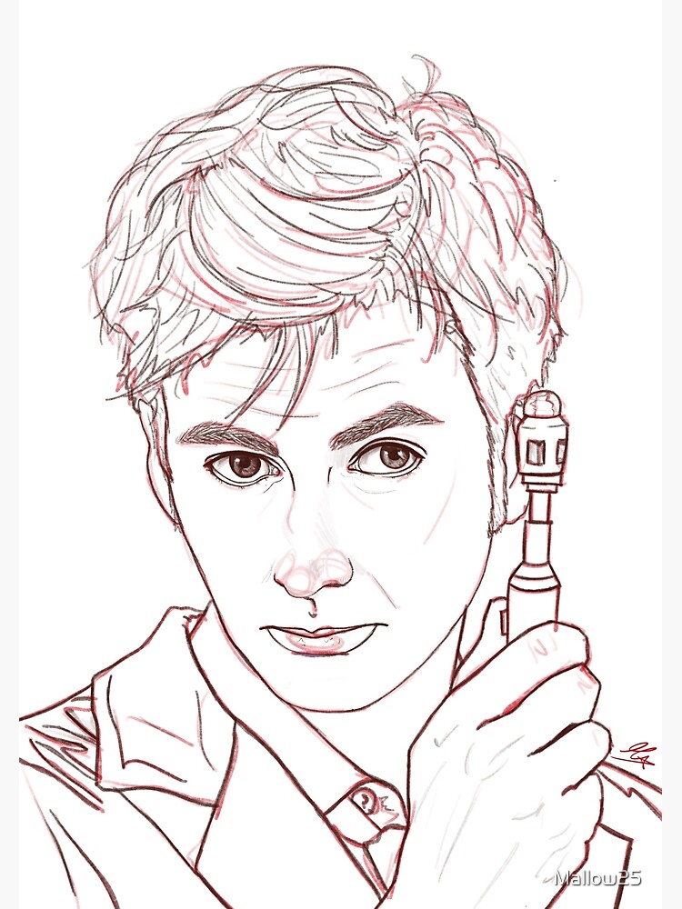 Tenth Doctor Drawing