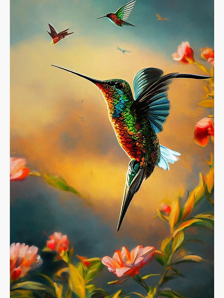 "Hummingbird Wings" Sticker for Sale by SimplyScene | Redbubble