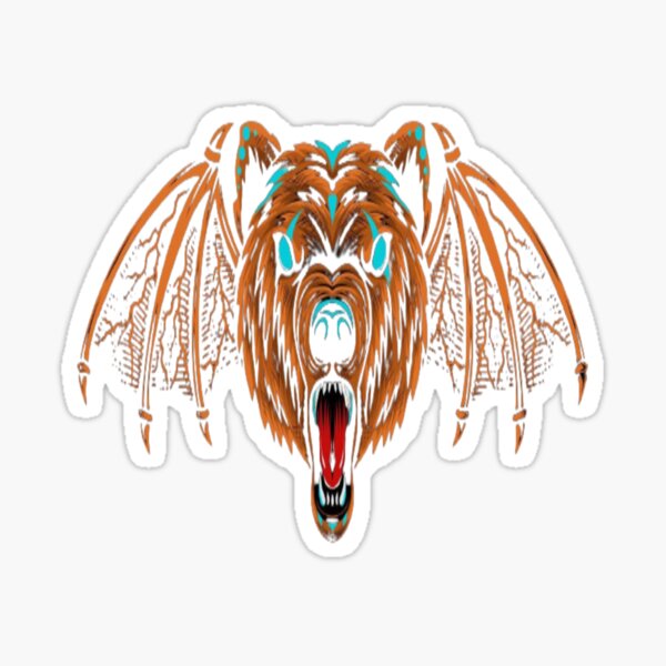 "demon holding his head" Sticker for Sale by sami-lekbar | Redbubble