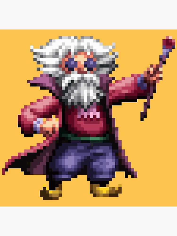 "Tellah Attack Final Fantasy IV Pixel Art" Art Print for Sale by PIXEL ...