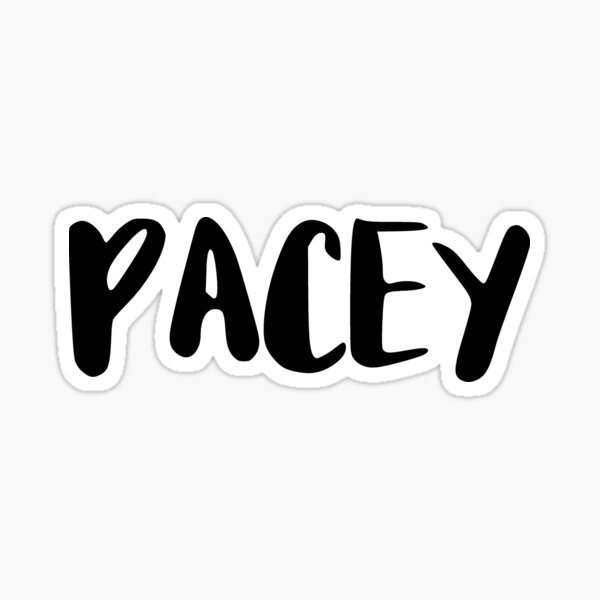 "pacey" Sticker by FTML | Redbubble
